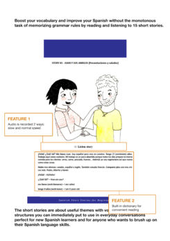 Spanish Story Books For Beginners At My Daily Spanish Store